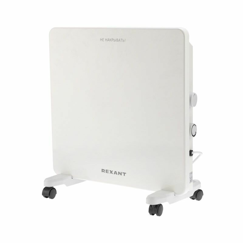 Конвектор электрический с механическим термостатом, 1кВт, стич-нагревательный элемент REXANT