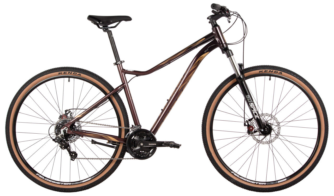 Женский велосипед Stinger Laguna 29" (2025) L" Фиолетовый (173-183 см)