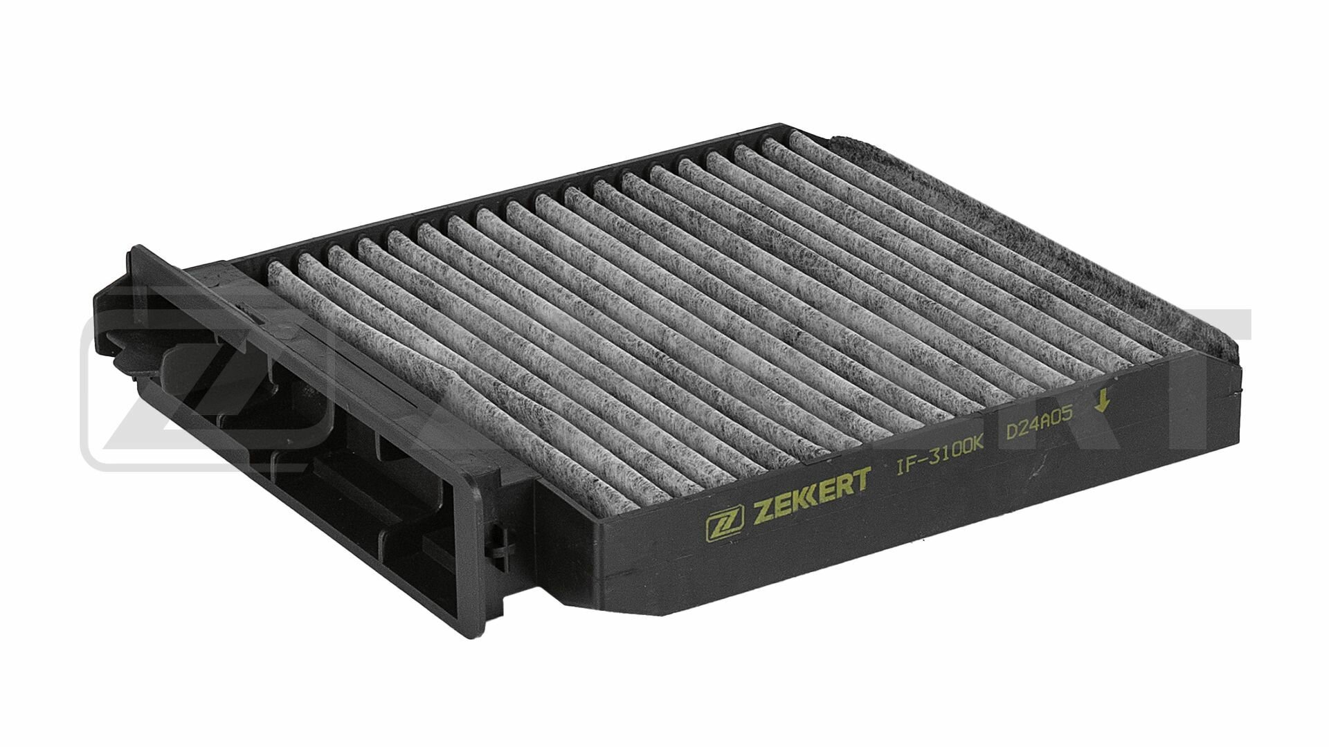 Фильтр салонный угольный для ВАЗ Лада Ларгус, Ниссан Блюберд 2, Рено Дастер, Логан, 1 IF-3100K ZEKKERT