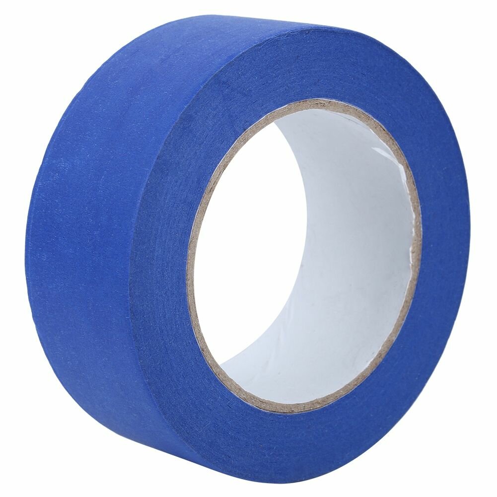 Синие маскировочные ленты DIY Покраска автомобиля Распыление клейкой ленты Декор для 3D-принтера 45 мм x 50 м