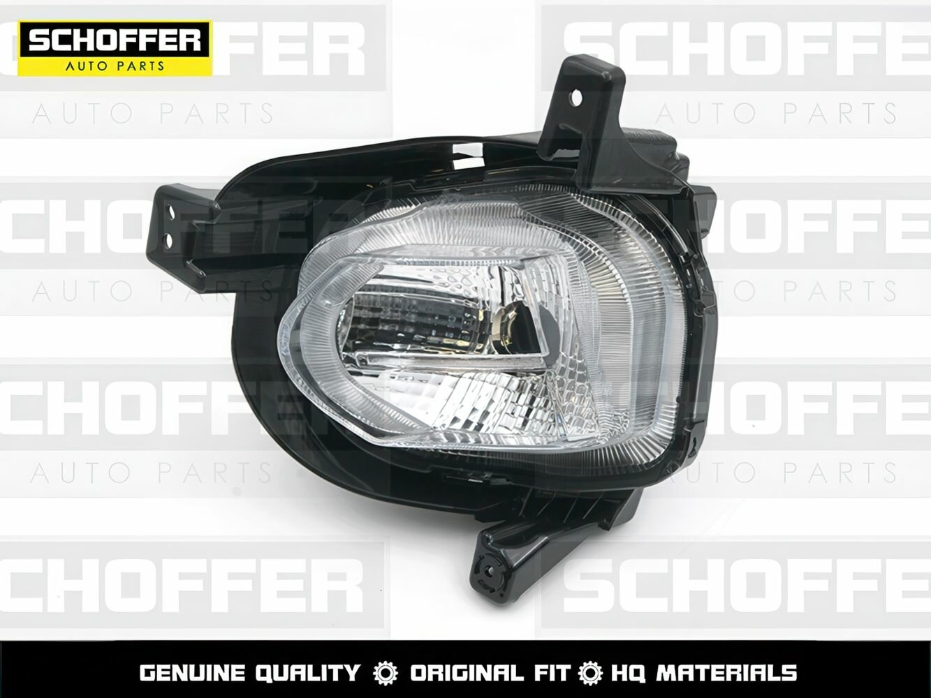 Фара ПТФ левая, для Хендай Солярис II 2020-н. в. Hyundai Solaris II 2020-н. в, артикул SHF-11012, производителя SCHOFFER