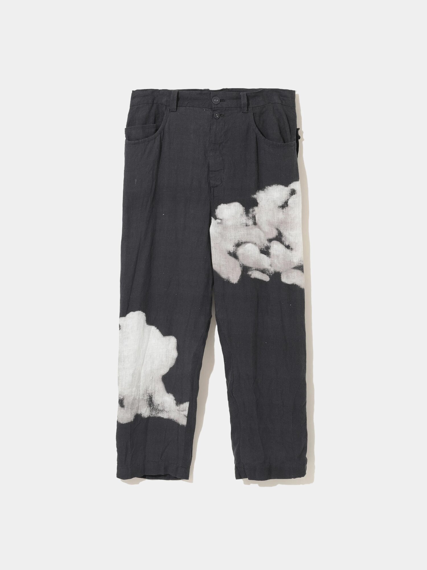 Брюки Printed Linen Trousers