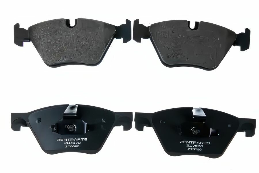 Колодки дисковые передние для БМВ 5, 6 Z07570 ZENTPARTS