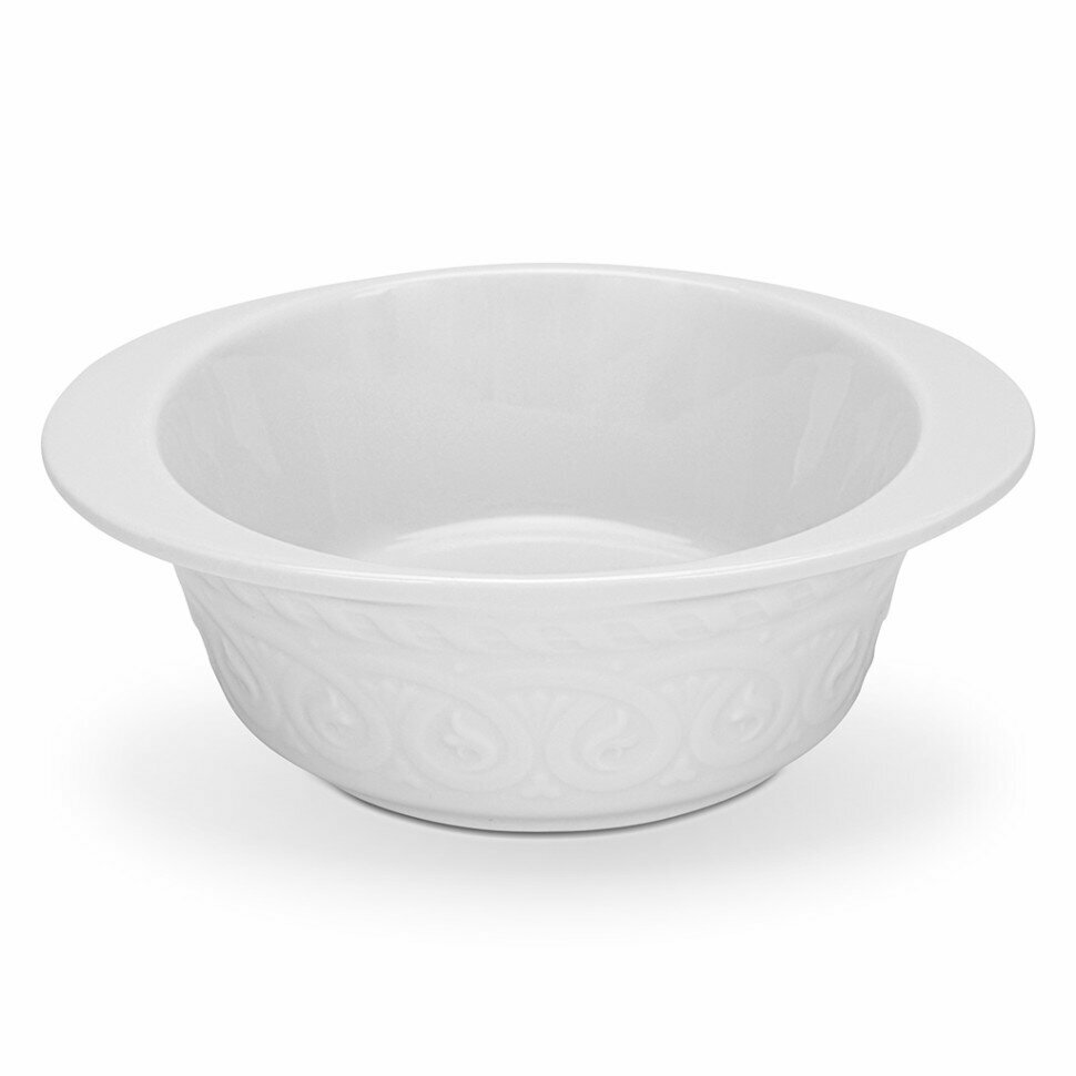 13702 FISSMAN Форма для запекания PARMIGIANO 15,7х12,8х4,9см / 300мл Круглая (фарфор)