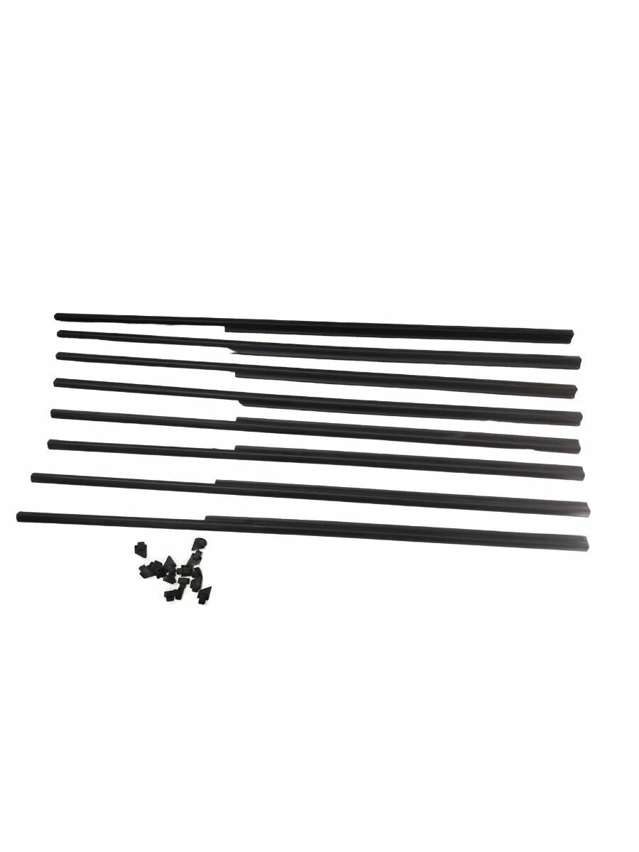 Уплотнитель бокового стекла бархотка деш 2106