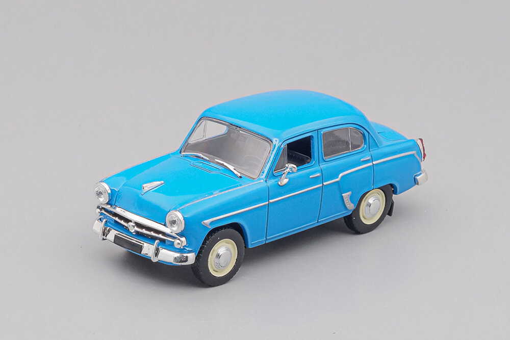 Модель коллекционная DEAGOSTINI Московский 407 (автолегенды ссср 1) голубой