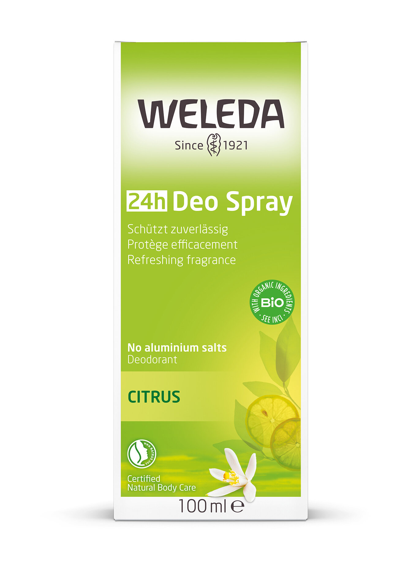 WELEDA Дезодорант спрей цитрусовый, 100 мл