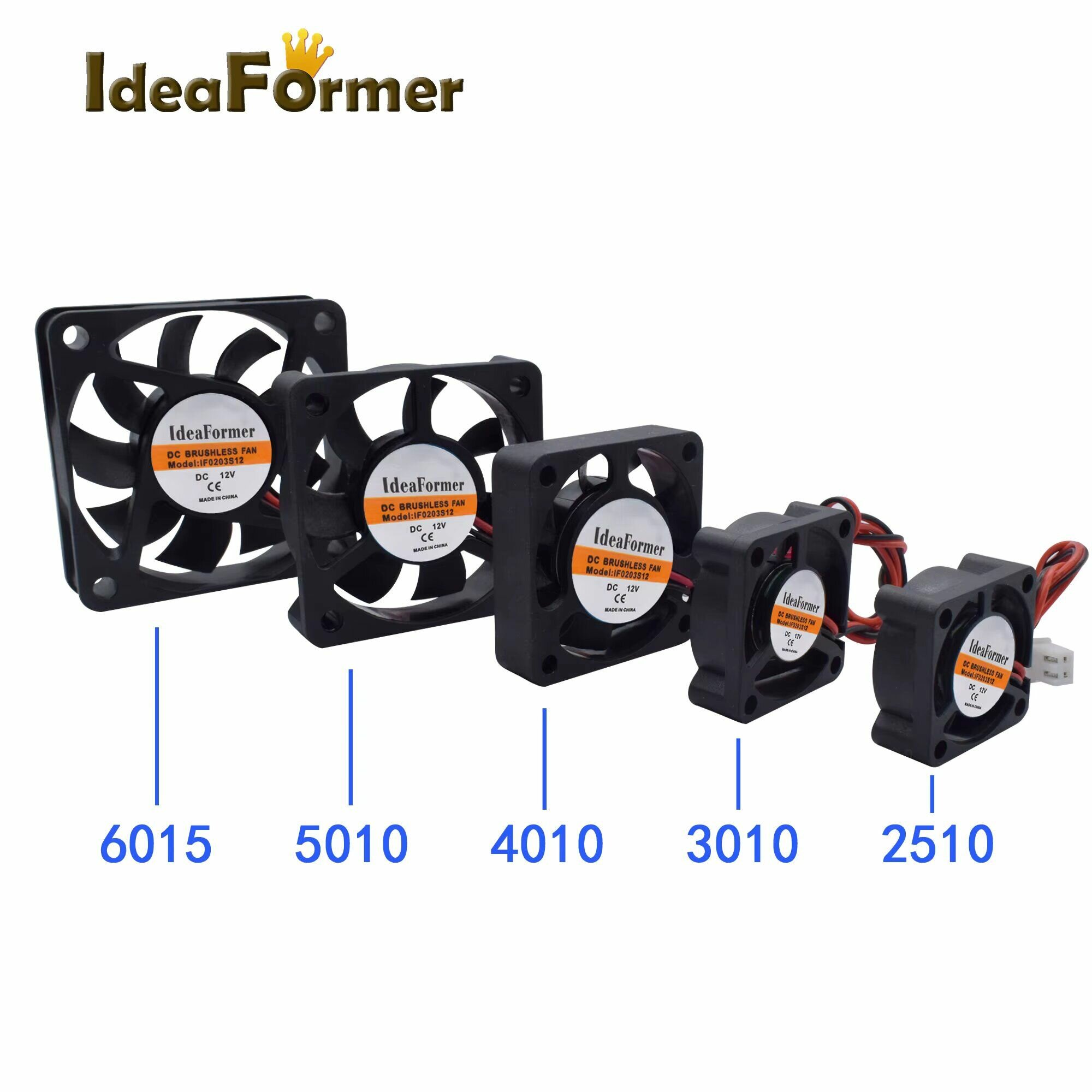 Охлаждающие вентиляторы IdeaFormer 3010 24V