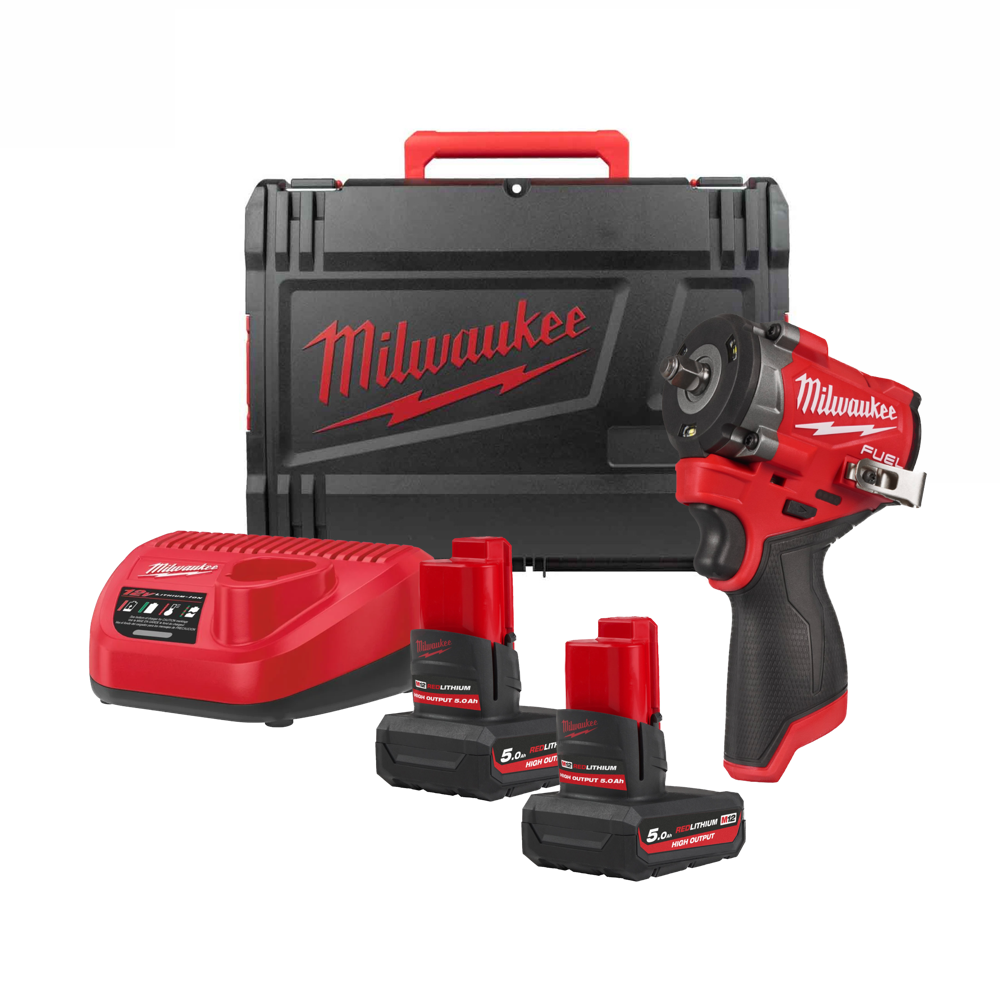 Аккумуляторный гайковерт Milwaukee M12 FCIWF38G3-502X 4933493452