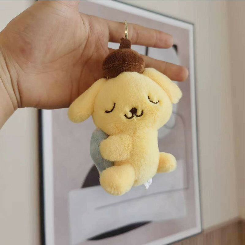 Kawaii плюшевый брелок милые животные персонажи для дня рождения pompompurin