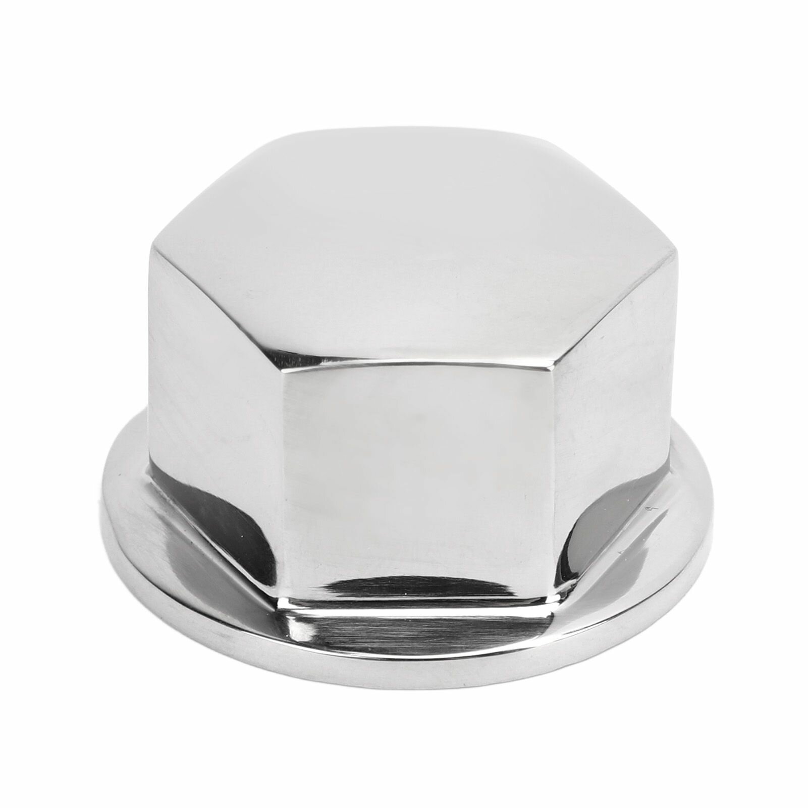 Гайка из нержавеющей стали 316 с зеркальным блеском и 15/8 дюйма, прочная, устойчивая к коррозии, долговечная и долговечная