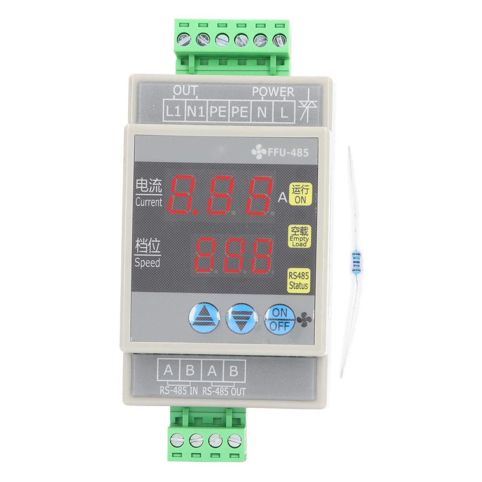 Контроллер FFU, 220 В переменного тока, 300 Вт, блок фильтра вентилятора с тиристорным выходом, регулятор скорости 1 99, бесступенчатое управление FFU 485 2