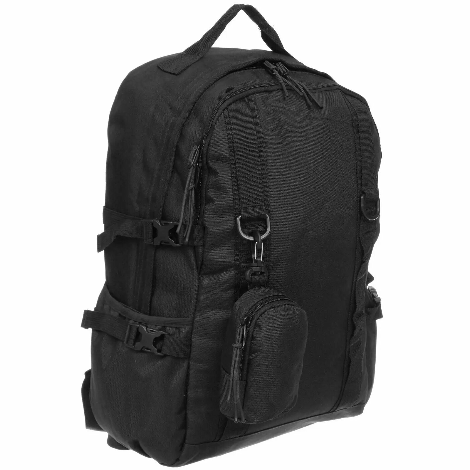 Рюкзак туристический 25л, черный, водоотталкивающий, для активного отдыха