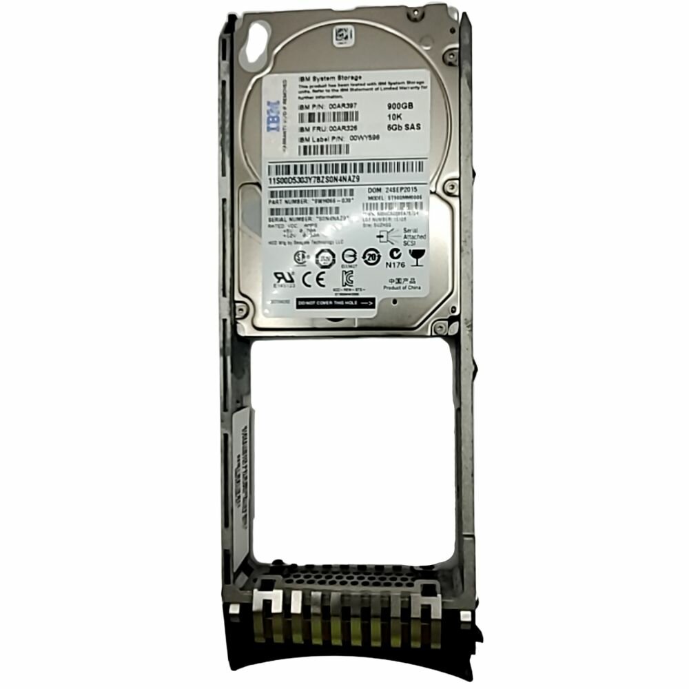 Жесткий диск Lenovo 00NC525 900Gb 6G 10K 2.5" SAS G2HS HDD