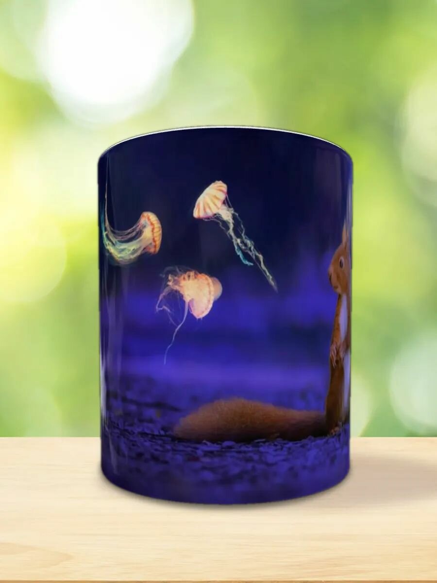 Кружка Squirrel & Jellyfish