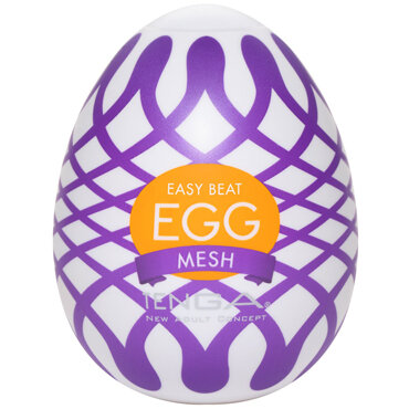 Tenga Egg Wonder Mesh Мастурбатор с рельефом в виде объемной сетки