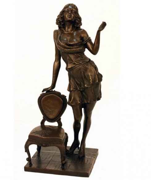 Столичная штучка бронзовая статуэтка