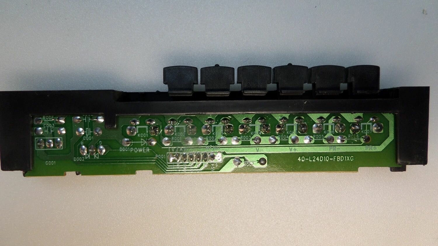 Плата индикатора с кнопками и фотоприемником 40-L24D10-FBD1XG для 32Lt12 Lcd Телевизор Erisson Плата управления арт. 3650