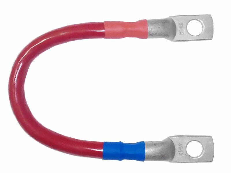 Перемычка АКБ грузовая (медный наконечник) 52420 (35мм2*25см)