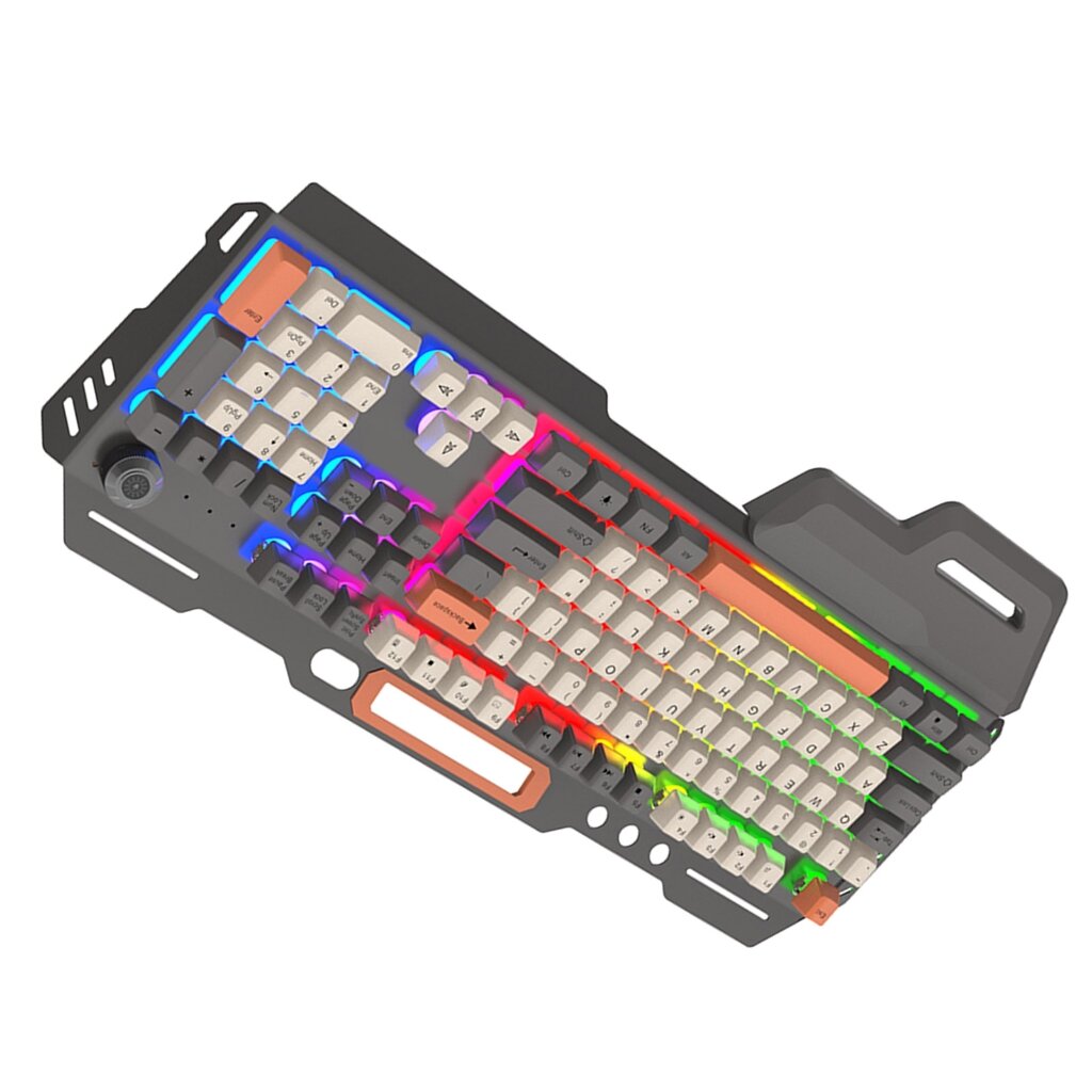 Эргономичная Проводная Механическая Клавиатура-мышь K90 со светодиодной подсветкой и регулируемой громкостью для игр и офисного использования