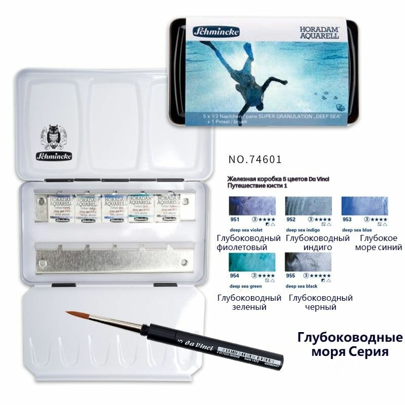 Краски акварельные