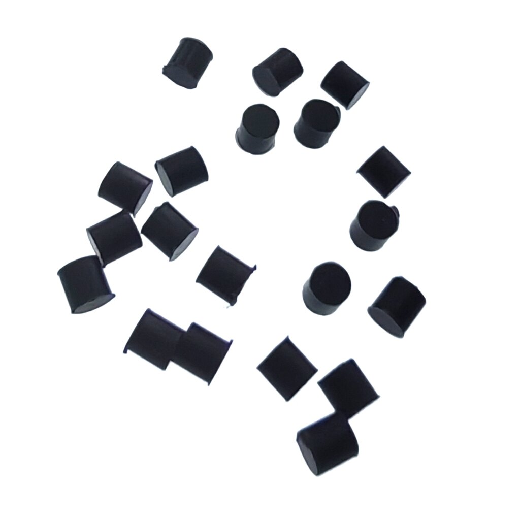 20 шт, теноровый рожок, удерживающий рожок, поршень валторны, силиконовая прокладка, поворотный клапан, диаметр резиновых частиц 5 мм