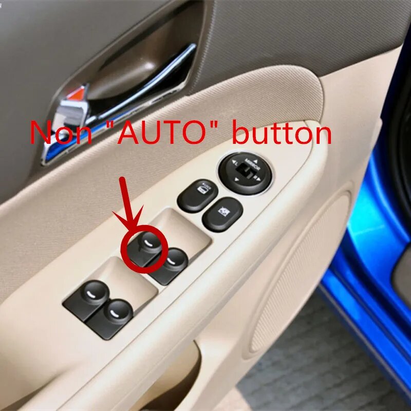 Автомобильный стекло доводчик для Hyundai I30 с левым рулем 2009-2012, закрывающее окна с пультом дистанционного управления Non AUTO Button