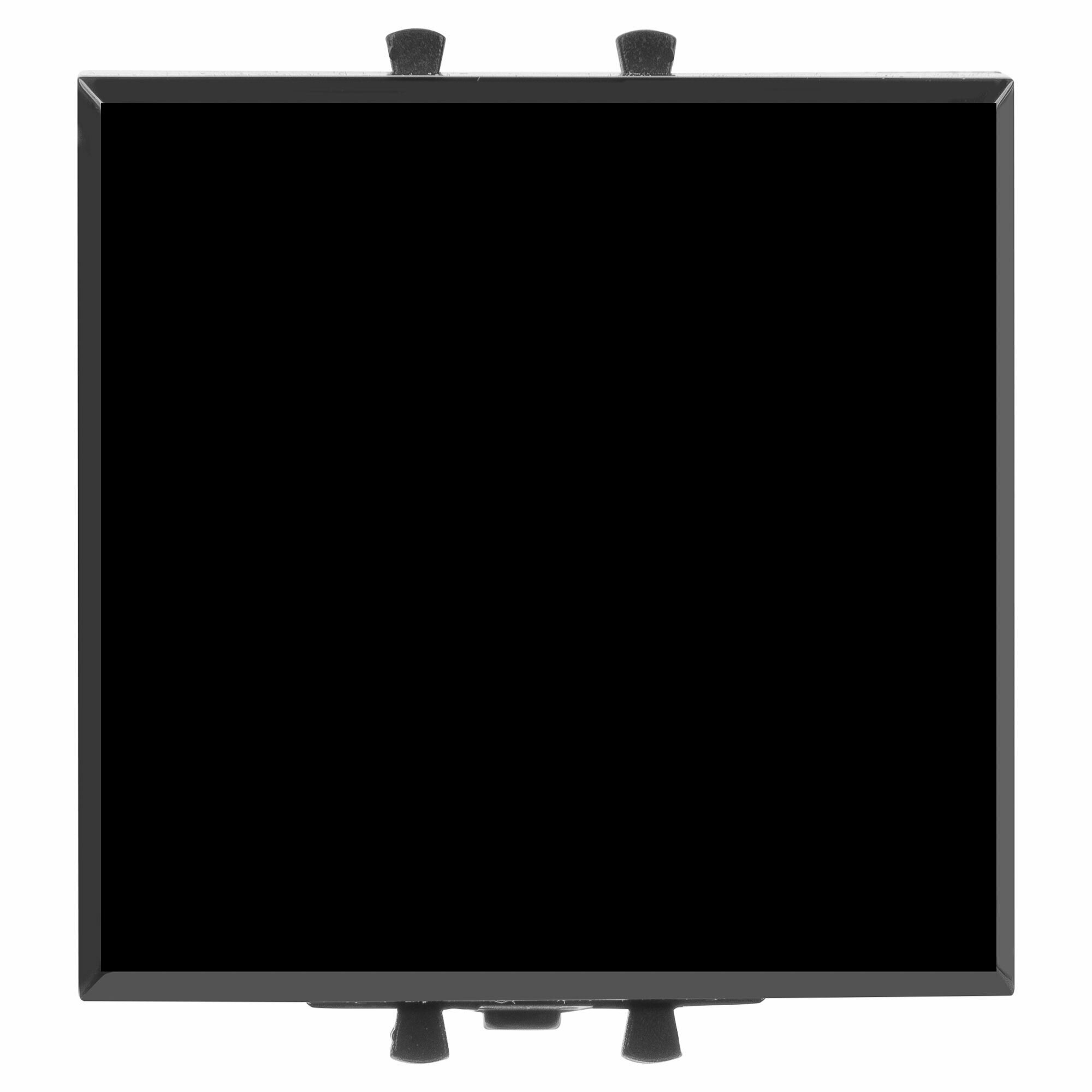 Переключатель Avanti 2 модуля черный квадрат DKC 4402112