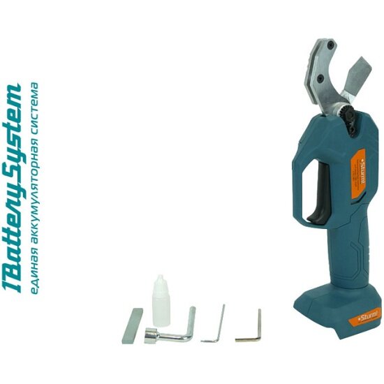 Аккумуляторные ножницы для резки ПВХ труб Sturm! CTC1801 1BatterySystem