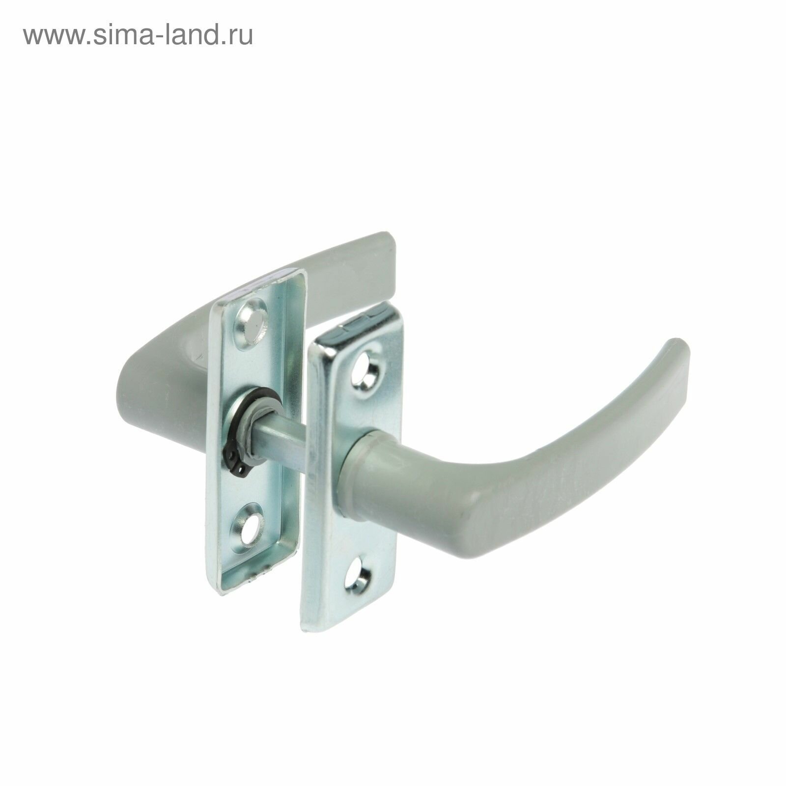 Ручка двусторонняя пластиковая для теплиц, серая