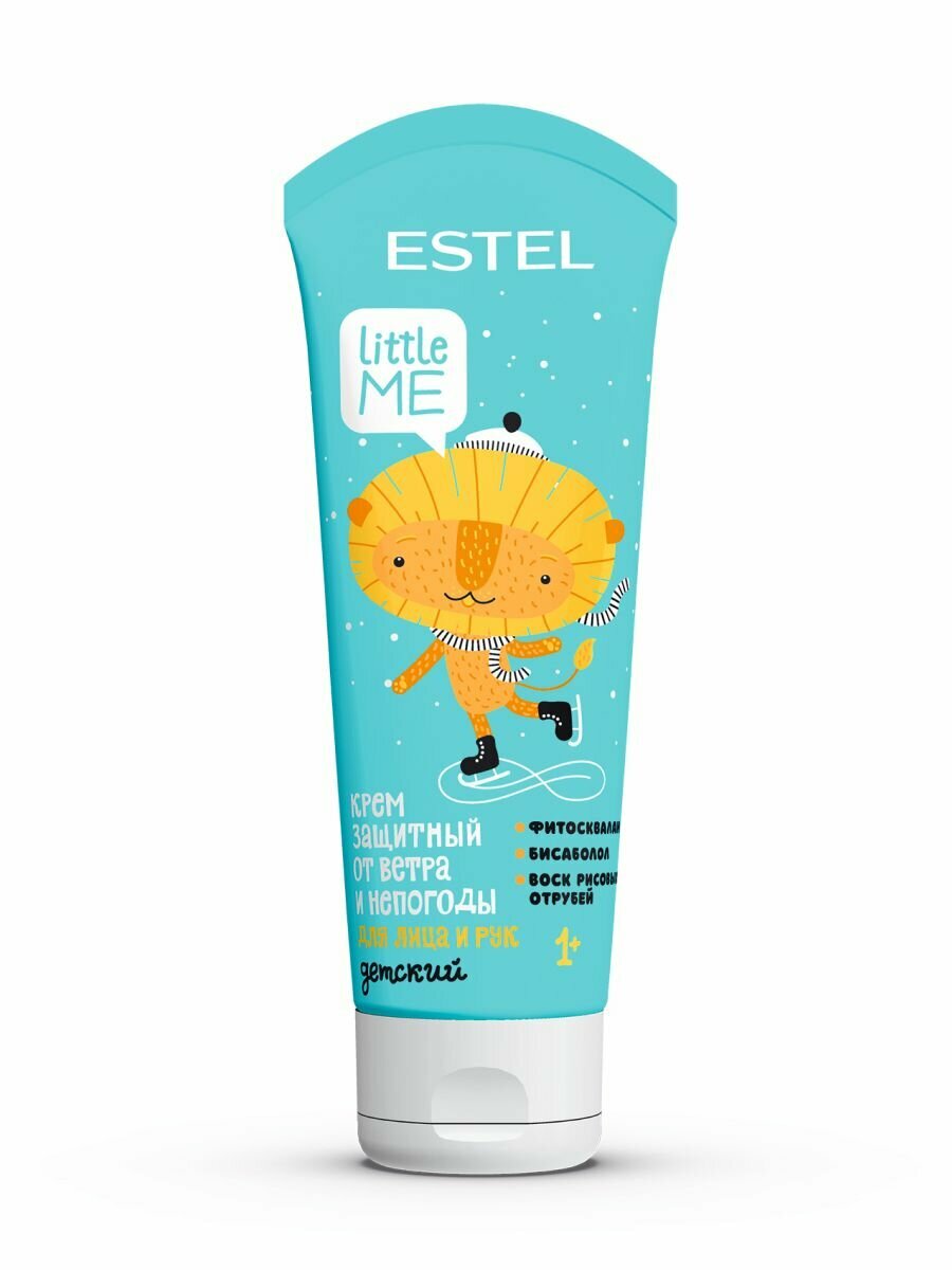 ESTEL LITTLE ME Детский защитный крем от ветра и непогоды для лица и рук, 75 мл