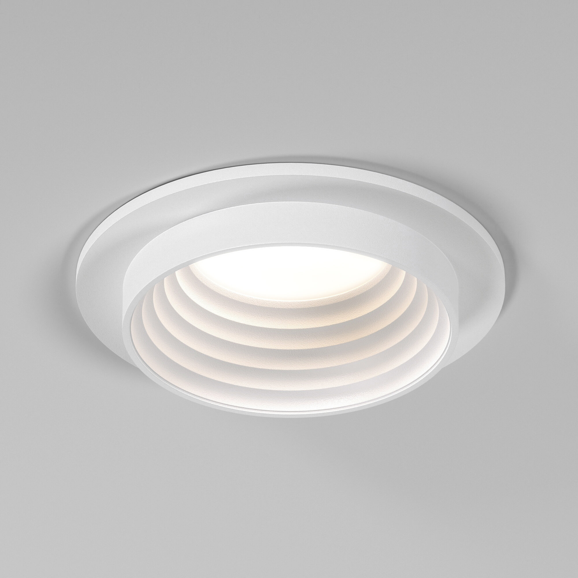 Встраиваемый точечный светильник Elektrostandard Senso 25007/01, GU10, 35 Вт, цвет белый