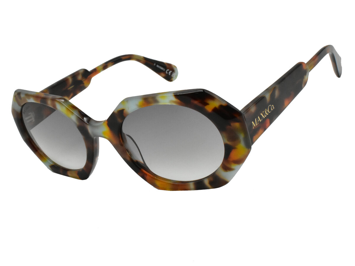 Солнцезащитные очки Max and Co MO 0115 55B пол Женский форма оправы Геометрическая цвет оправы Мультицвет, Серый, Коричневый