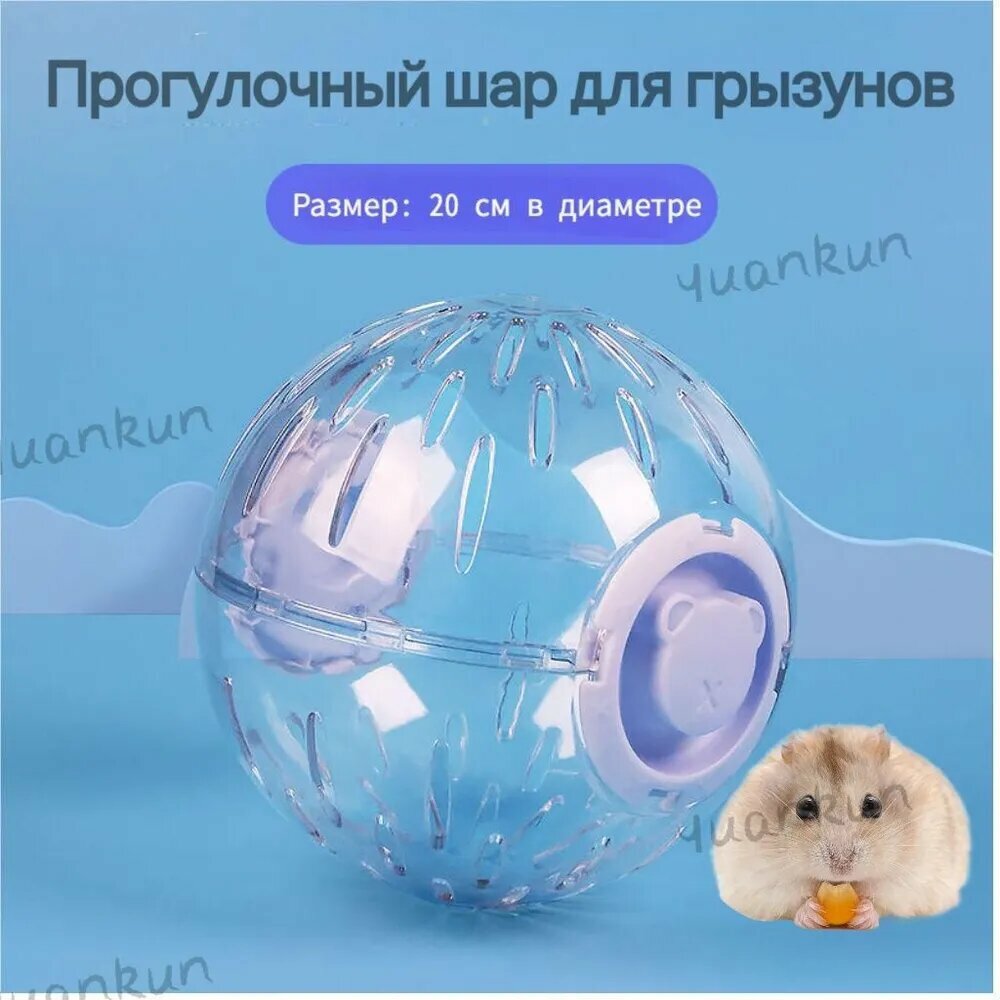 Прогулочный шар для грызунов и хомяков