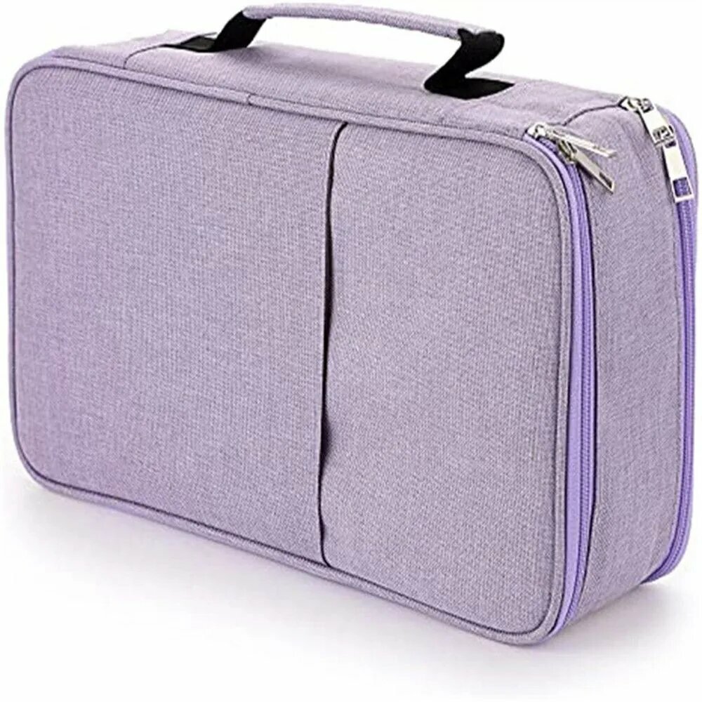 Эстетический школьный пенал с 360 слотами для девочек Сумка-органайзер для канцелярских принадлежностей с 4-слойной молнией пеналы