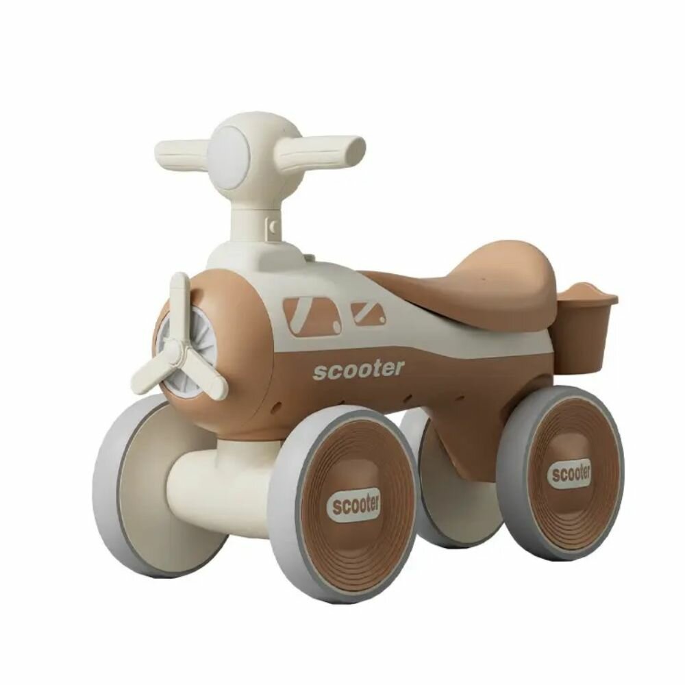 Музыкальная каталка беговел мотоцикл 56 х 43 х 26 см для детей со светом