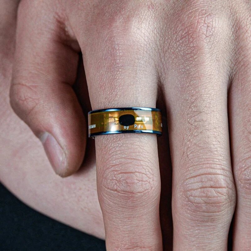 NFC Ring Black Size 10 — фото 1