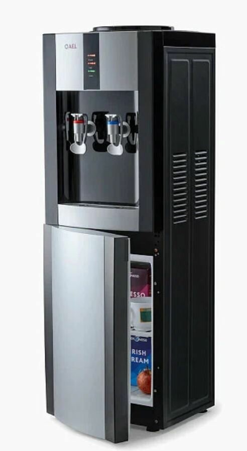 Кулер для воды AEL LD-AEL-47c напольный электронный черный/серебристый (00307)