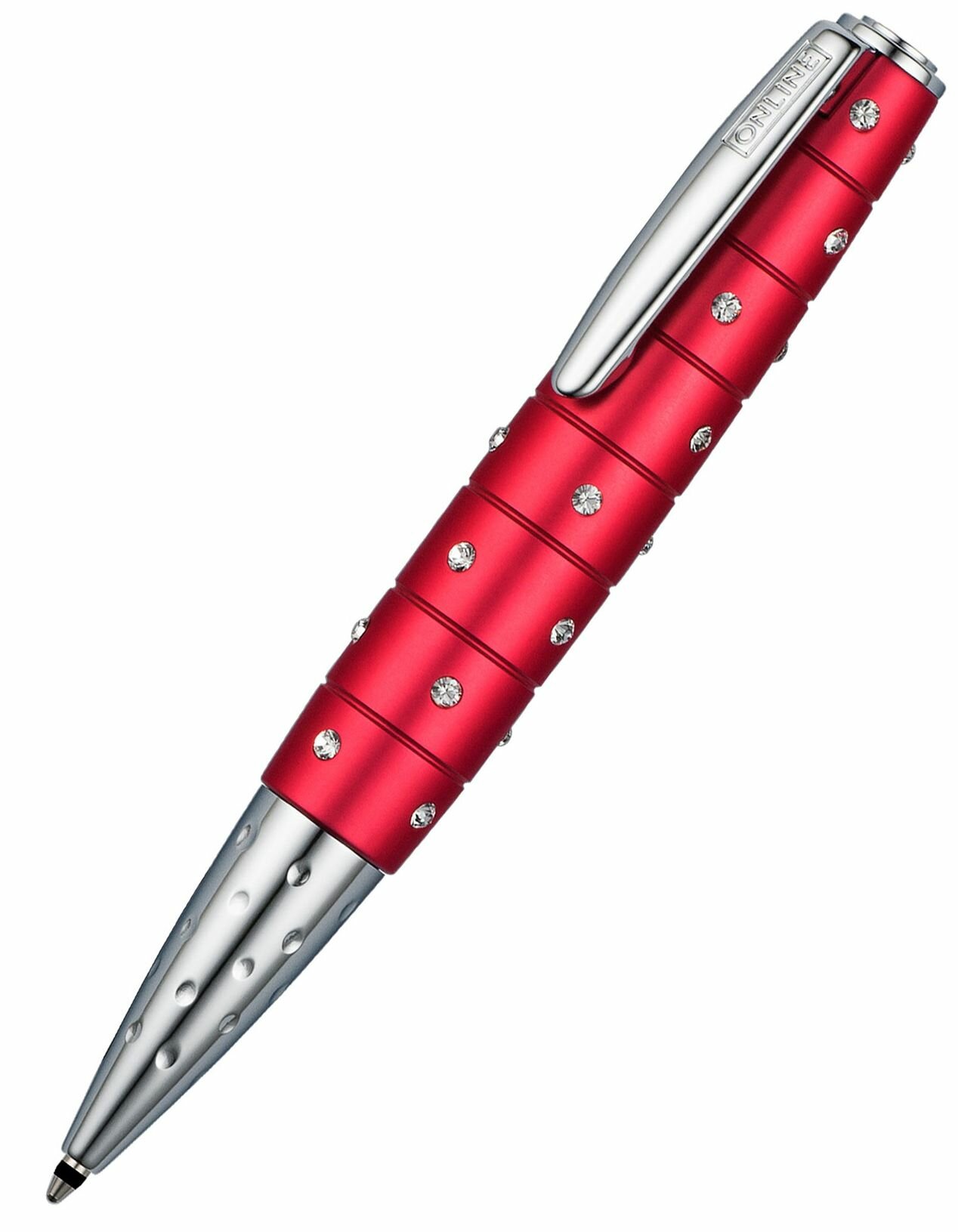 Шариковая ручка Online Crystal Inspiration Essentials Ruby Red, OL 39122