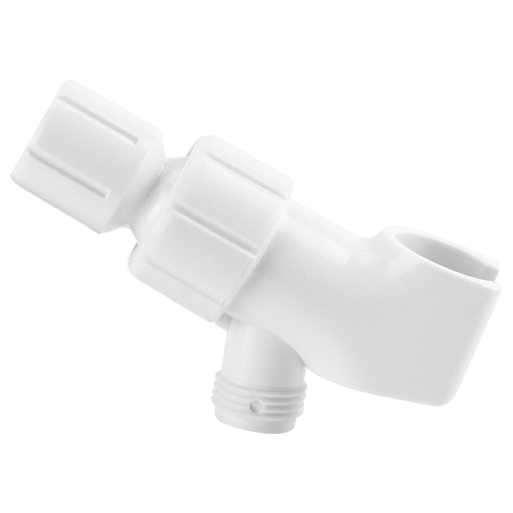 Универсальный белый переключатель для душа, регулируемый ручной кронштейн для душа, адаптер, аксессуар для ванной комнаты