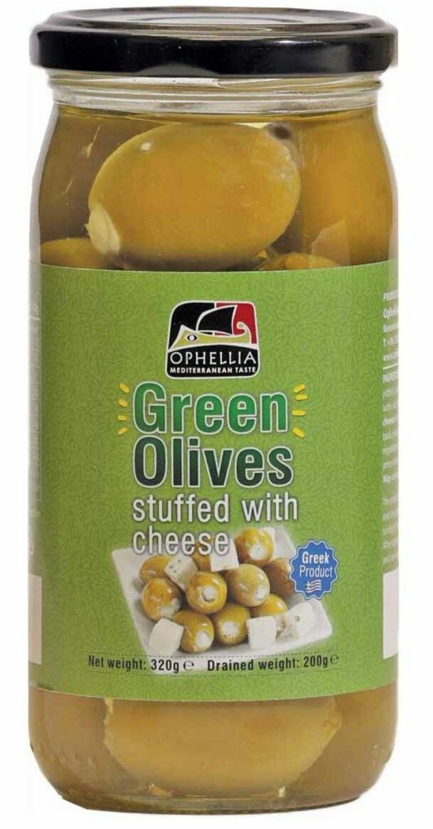 Зеленые оливки, фаршированные сыром Греция