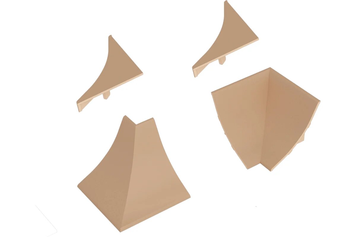 Комплект аксессуаров к риголетто LB 23 KORNER из светлого материала для лёгкого и стильного использования