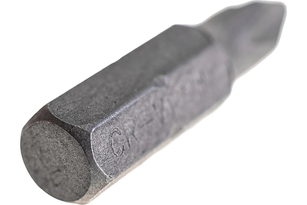 VIRA 554119 бит PH1 25 мм CRV, набор 2 шт, крепкие стальные биты для шуруповерта