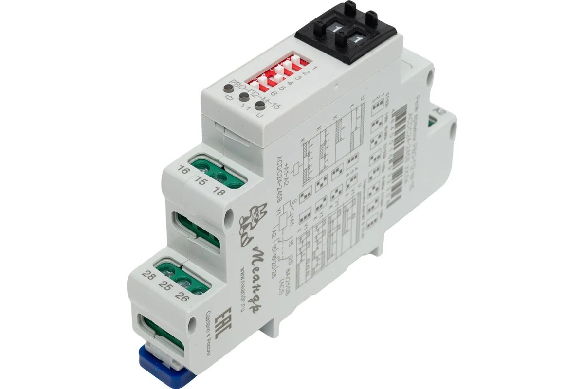 Меандр РВО-П2-М-15 реле времени для ACDC24-245В, УХЛ4, A8302-16932306 и паспорт