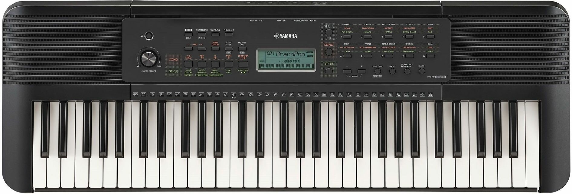 Yamaha PSR-E283 Синтезатор ямаха, с блоком питания