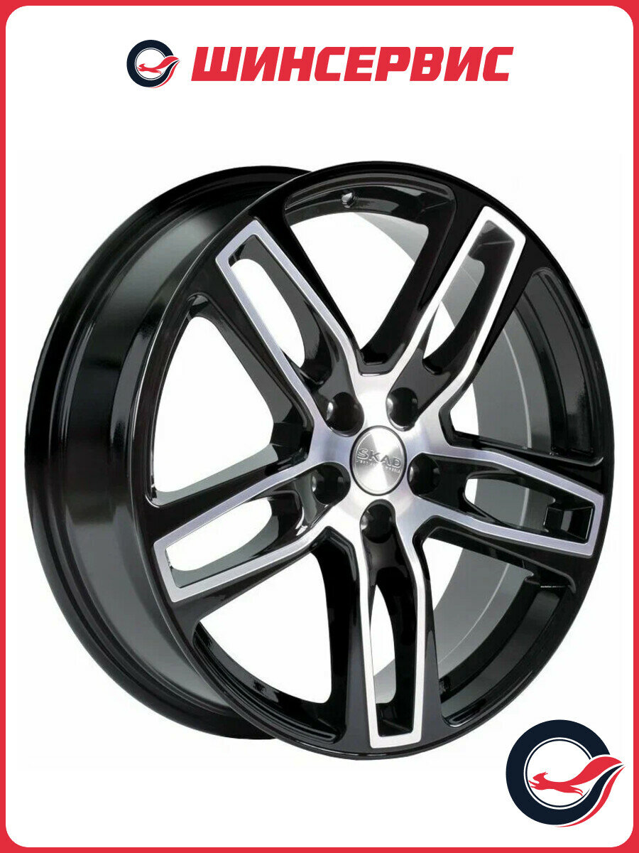 Литой диск Скад Женева R18x7.0J 5x112 ET43 ЦО57.1
