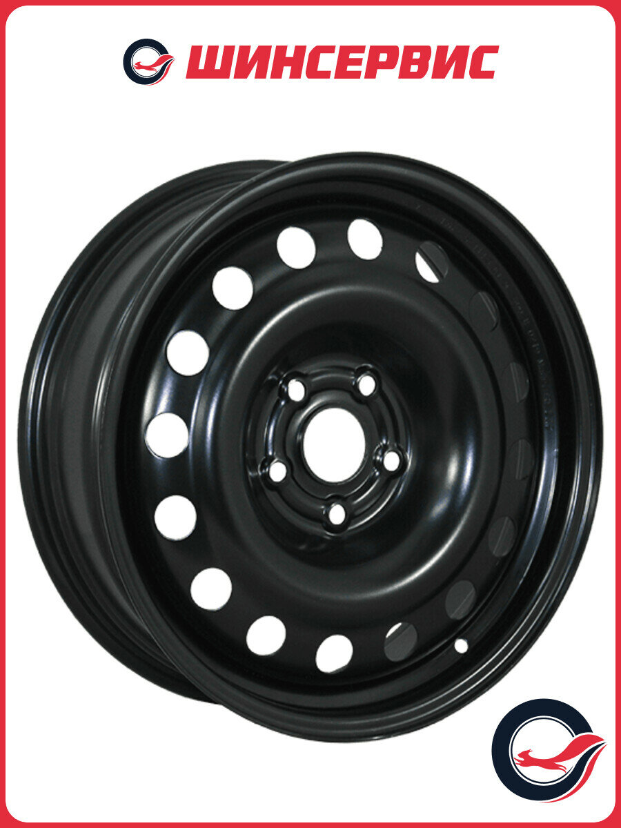 Стальной диск TREBL 9228 R16x6.5J 5x114.3 ET46 ЦО67.1