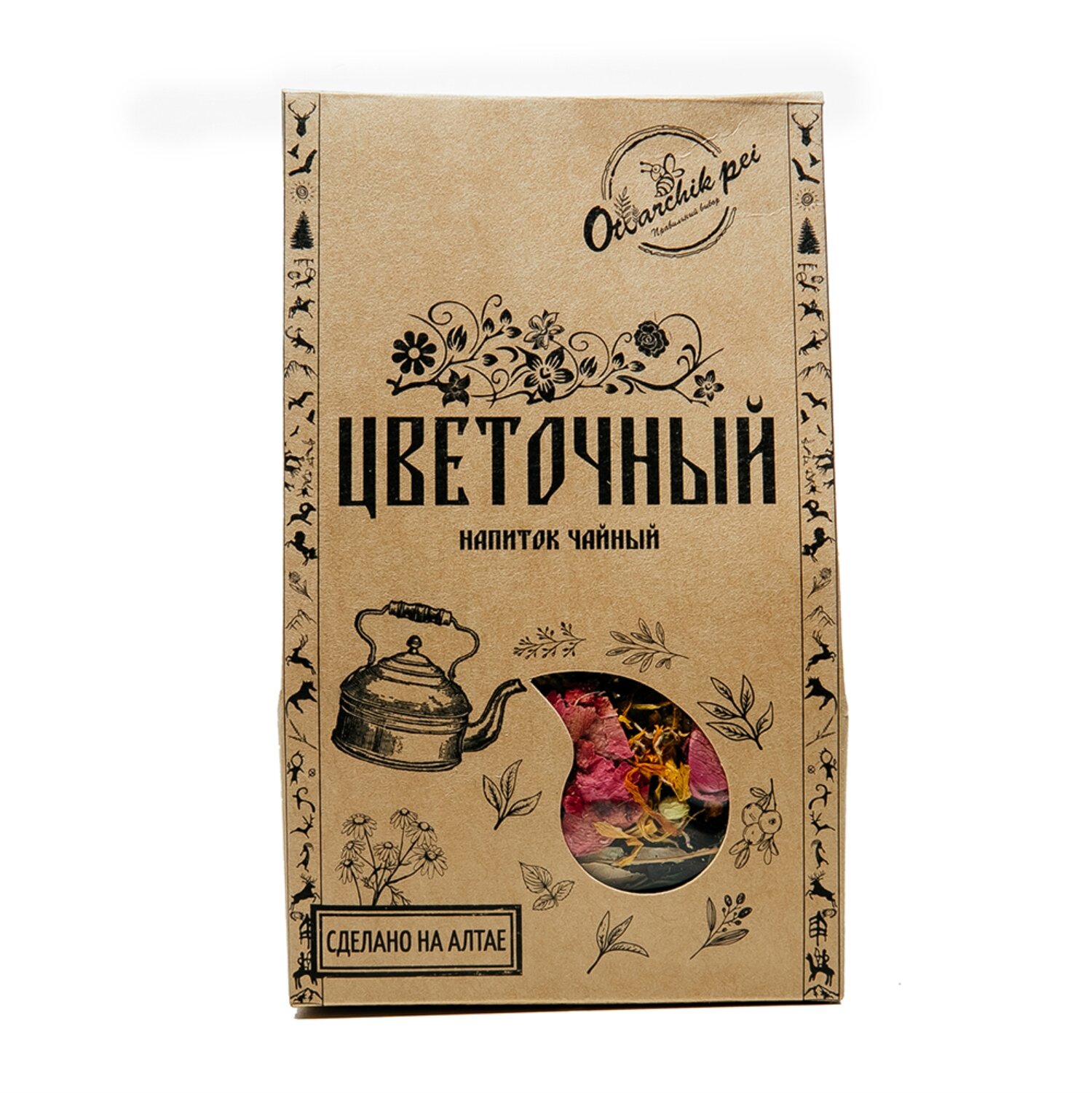 Цветочный чай из натуральных алтайских трав от бренда "Отварчик пей", 30 грамм