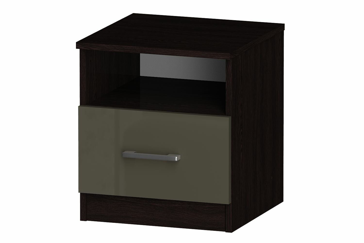 Тумба "Лайф" ЛТМ-01, ЛДСП, цвет Венге/Латте , 40 х 40 х 45.