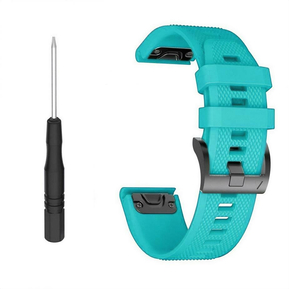 Ремешок силиконовый 22мм для умных часов Garmin Fenix 5/5 Plus/6/6Pro/ Forerunner 935/945/ Approach S60 S62